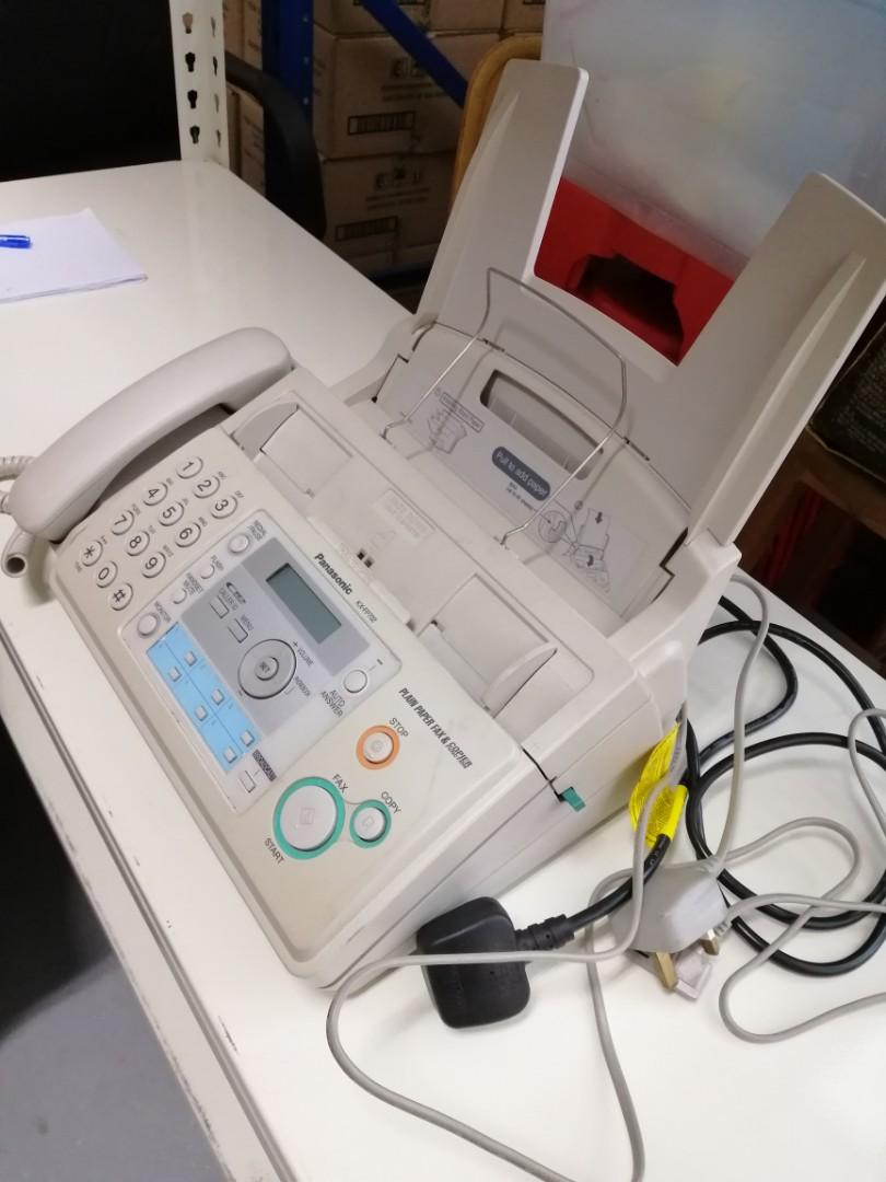 Fax machine Panasonic, Everything Else on Carousell