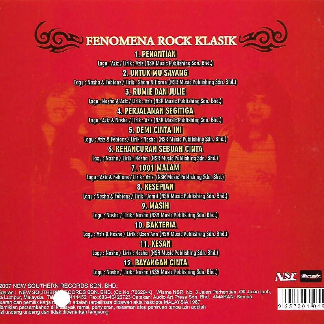 Febians Fenomena Rock Klasik CD Lagu Rock Melayu Original New And ...