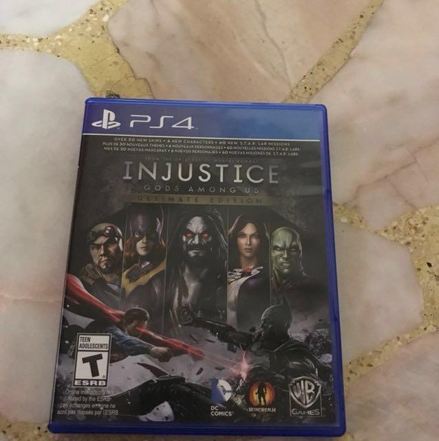 Injustice, Video Gaming, Video Games, PlayStation on Carousell