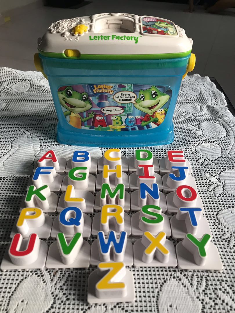 Leapfrog Letter Factory Phonics, Hobbies & Toys, Books & Magazines ...