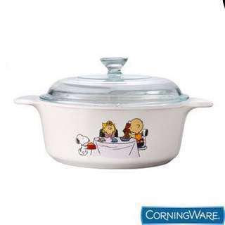 Limited Edition Snoopy Peanuts Corningware 1.25 litre casserole/pot ...