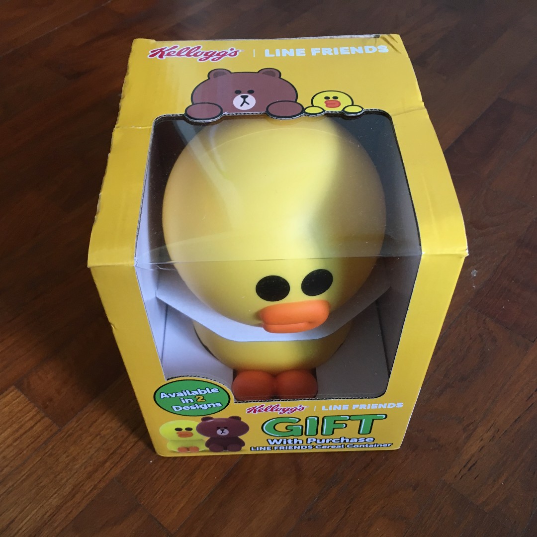 LINE FRIENDS Sally cereal box, Hobbies & Toys, Toys & Games on Carousell
