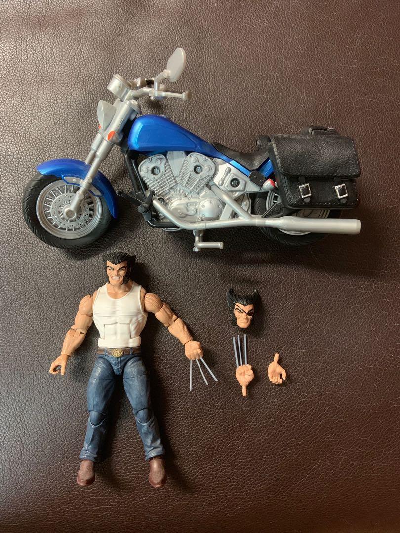 Marvel Legends Wolverine Motorcycle Legendary Rider, Hobbies & Toys ...
