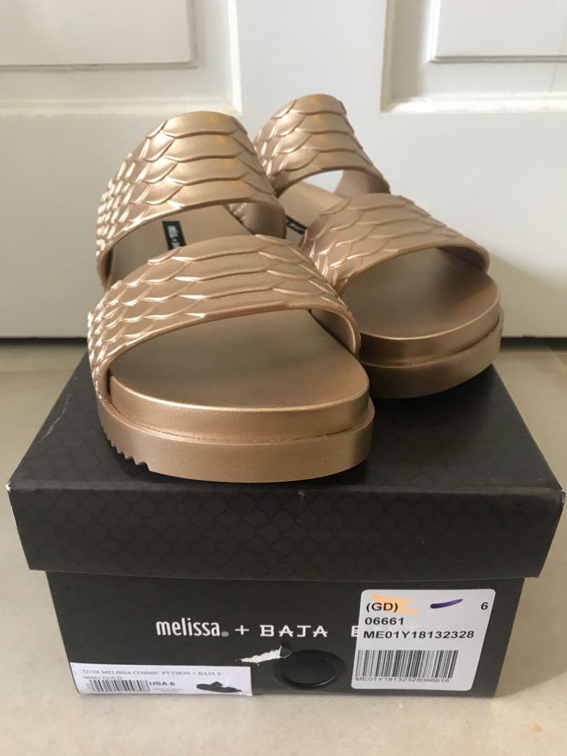 Melissa Cosmic Python Baja E Womens Fashion Footwear Flipflops And Slides On Carousell 