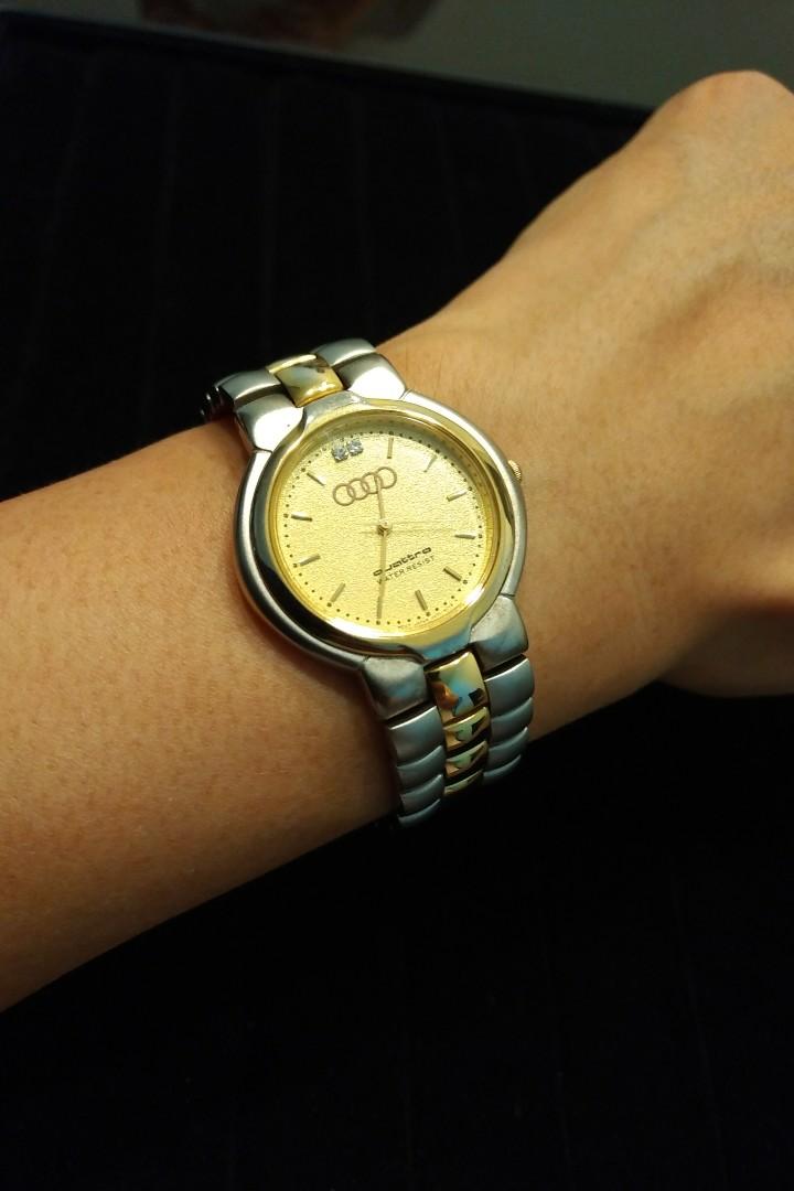 QUATTRO (AUDI) MEN'S WATCH, Women's Fashion, Watches & Accessories ...