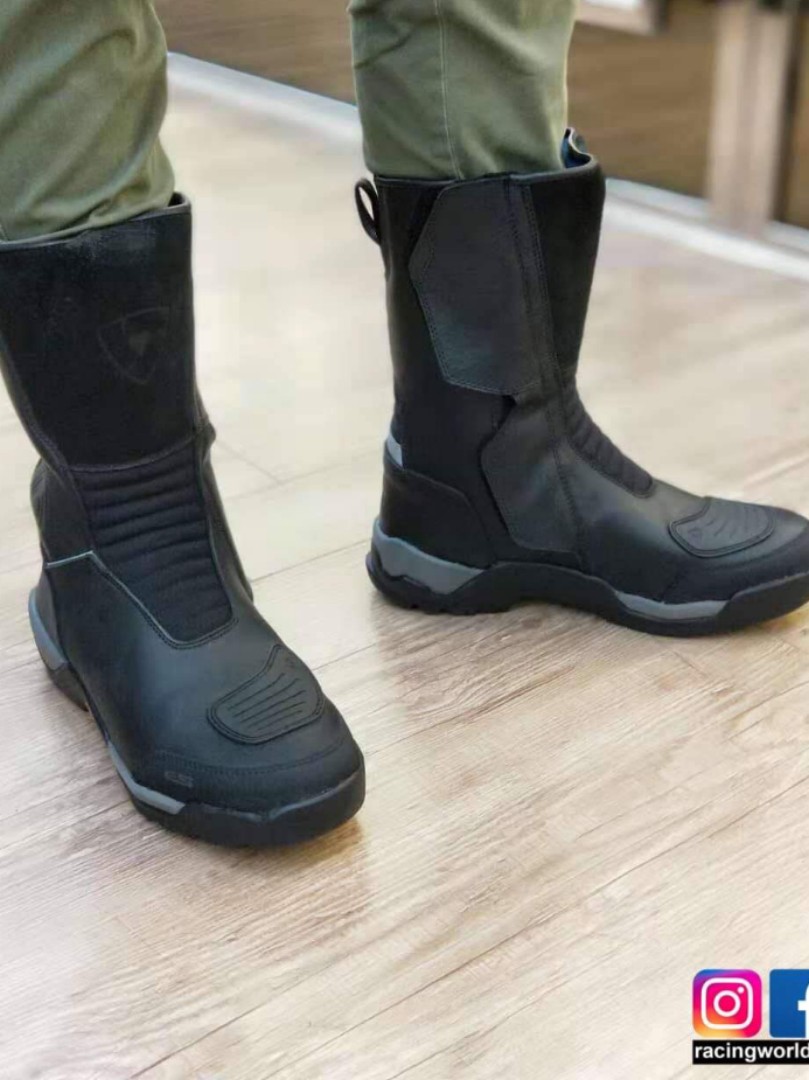 Rev'It Compass H2O riding boots, Motorcycles, Motorcycle Apparel on Carousell