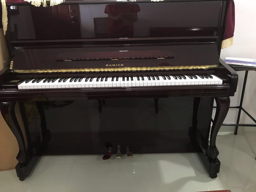 SAMICK PIANO JS 121, Hobbies & Toys, Music & Media, Musical Instruments on Carousell
