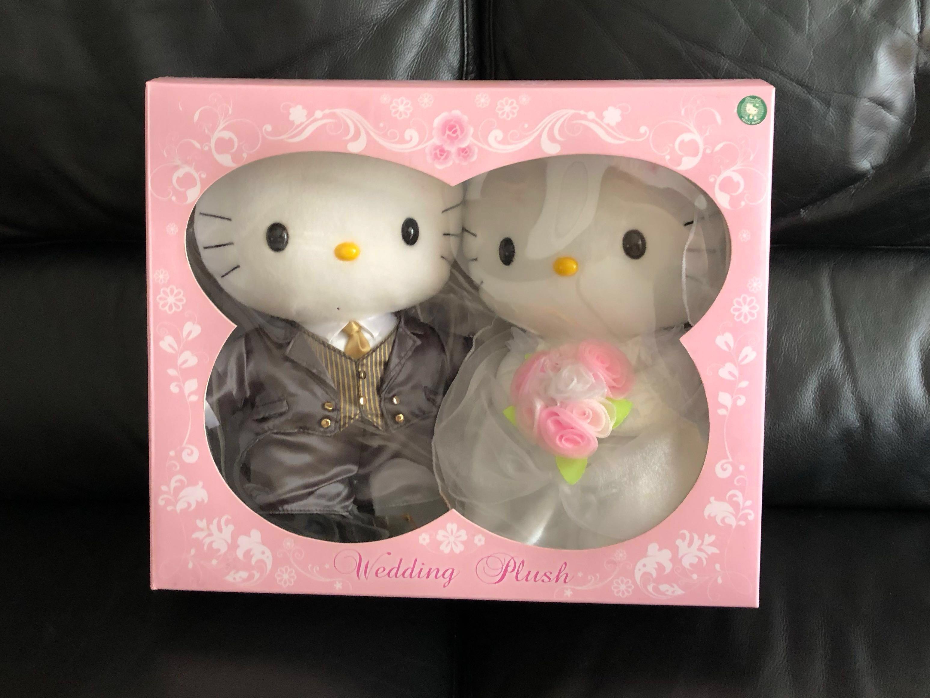 Sanrio Hello Kitty Wedding Plush, Everything Else on Carousell