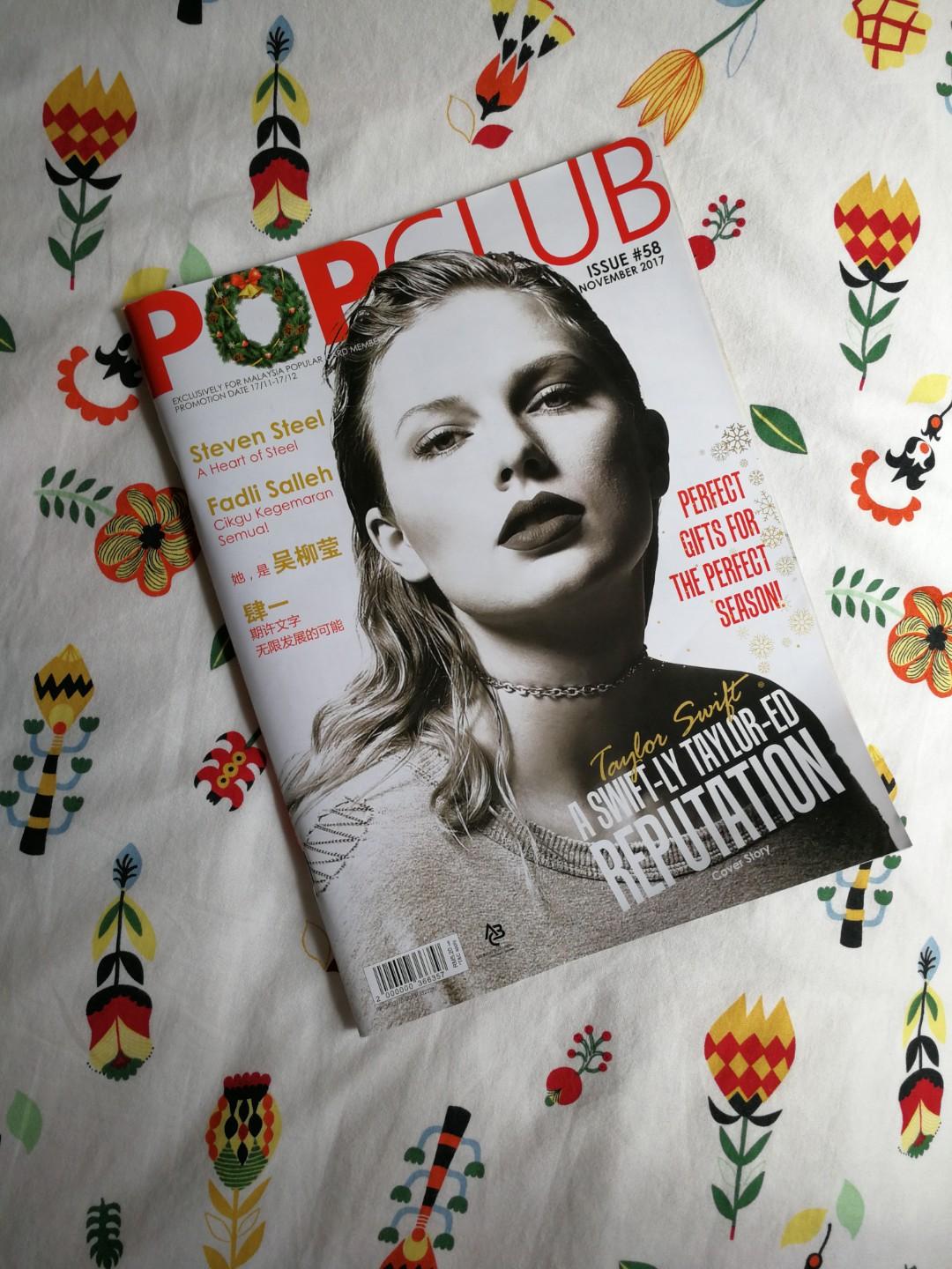 Taylor Swift Reputation Cover Magazine #NEW99, Hobbies & Toys, Books ...