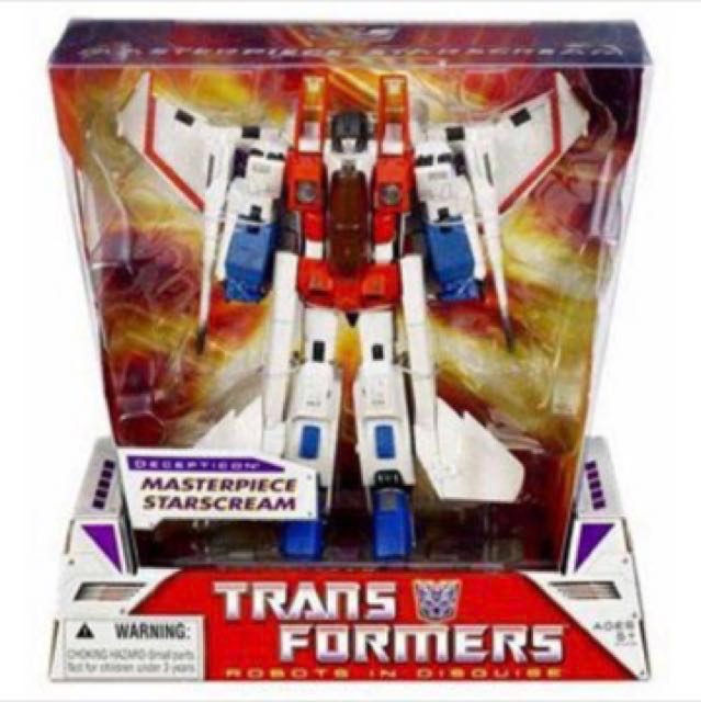 Transformers tfs MP-03 starscream plus free crown and cape, Hobbies ...