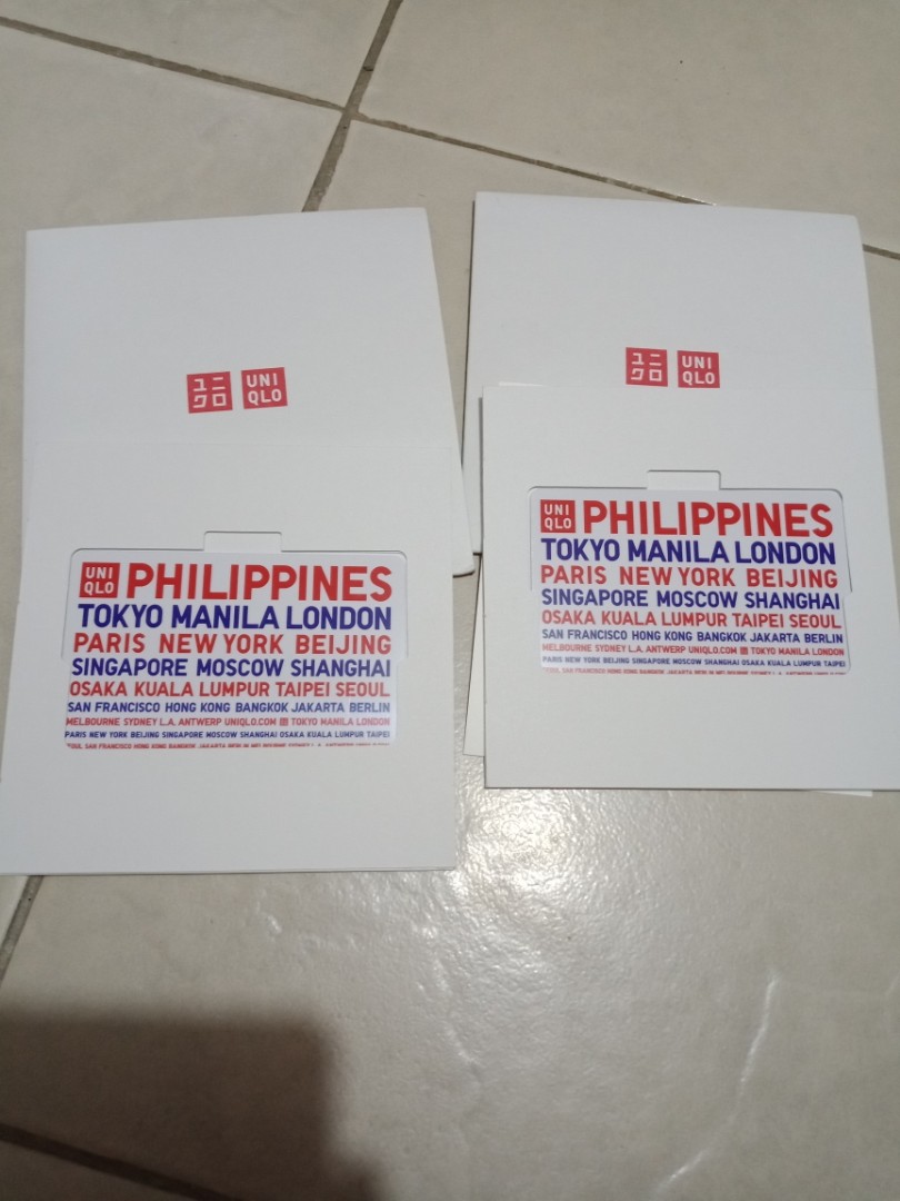 Uniqlo gc bundle, Tickets & Vouchers, Store Credits on Carousell