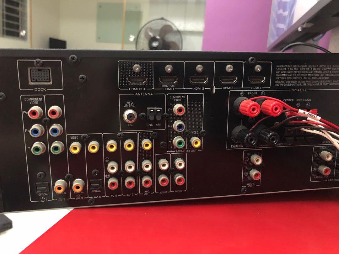 Yamaha 5.1 AVR RX-V465, Audio, Soundbars, Speakers & Amplifiers on ...