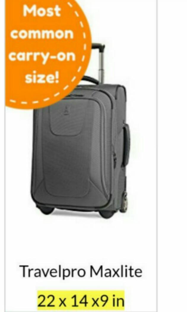 22 inch hand carry on into flight luggage case, 14 inch wide, 9 inch ...