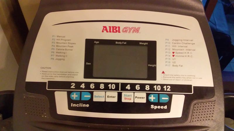 AIBI Gym Trackmill, Sports Equipment, Exercise & Fitness, Cardio ...
