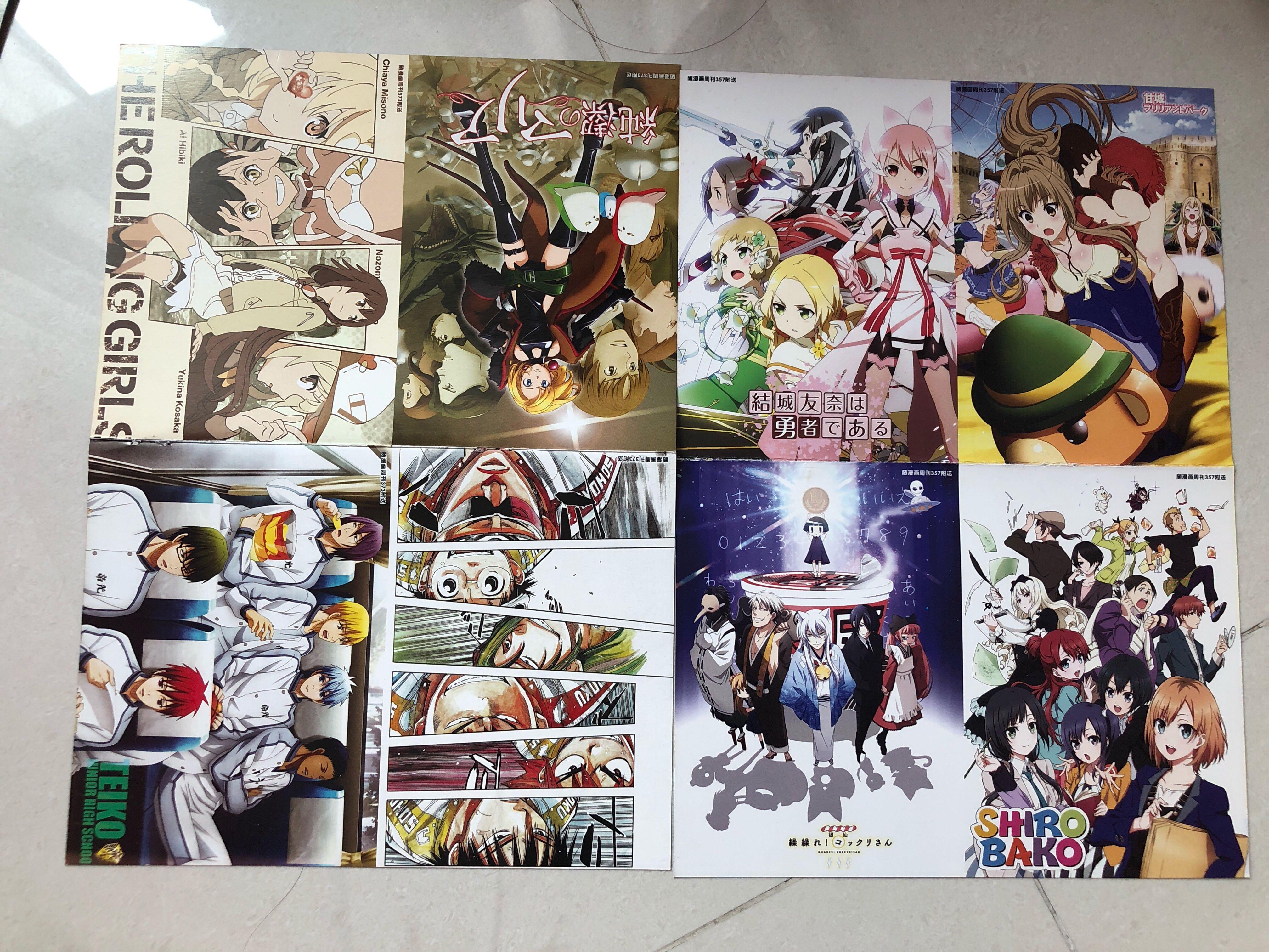 Anime postcards, Hobbies & Toys, Memorabilia & Collectibles, Fan ...