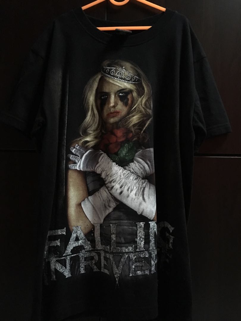 Band T-Shirt - Falling In Reverse, Men's Fashion, Tops & Sets, Tshirts ...