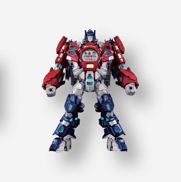 CASIO G-SHOCK TRANSFORMERS Optimus Prime DW6900TF-SET, Luxury, Watches ...