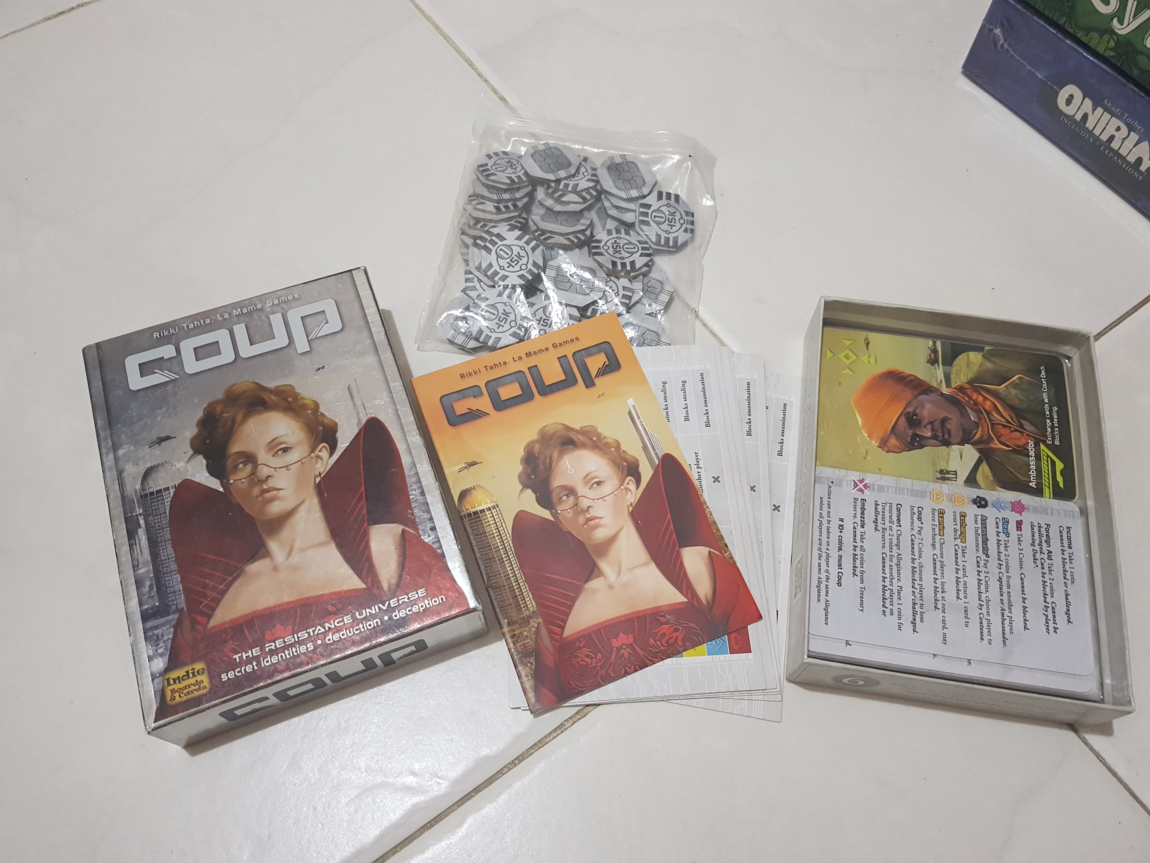 Coup (+ Reformation expansion), Hobbies & Toys, Toys & Games on Carousell