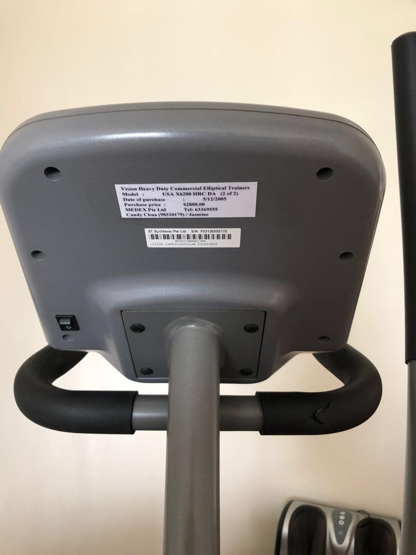 Cross Trainer / Elliptical Trainer FOLDABLE high-end, Sports Equipment ...