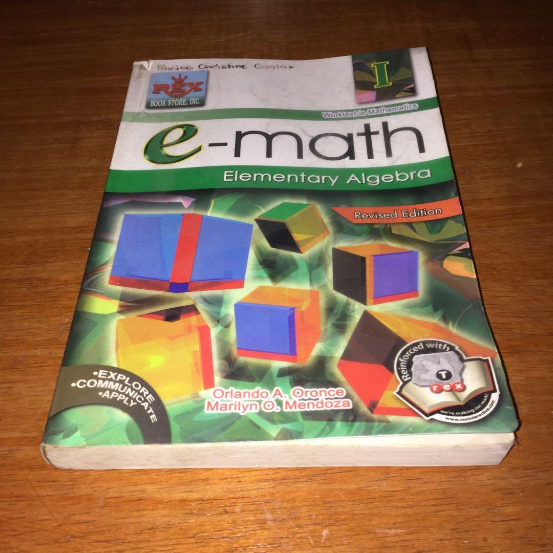 Emath Series (Highschool Mathematics Book), Hobbies & Toys, Books ...