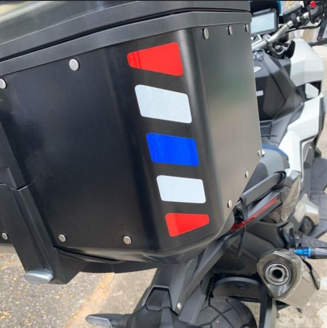 GIVI Trekker Dolomiti 46L DLM46 3M Top Case Reflective Stickers (Free ...