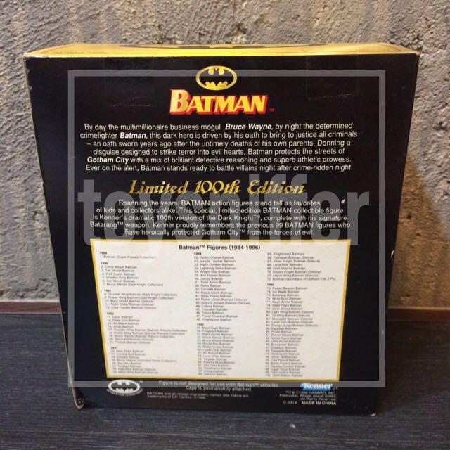 HASBRO BATMAN 100th Limited Edition NIB, Hobbies & Toys, Toys & Games ...