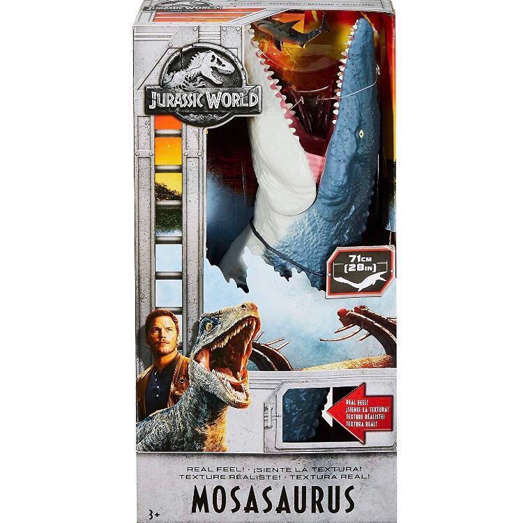 Jurassic World Fallen Kingdom Real Feel! Mosasaurus (Super Colossal ...