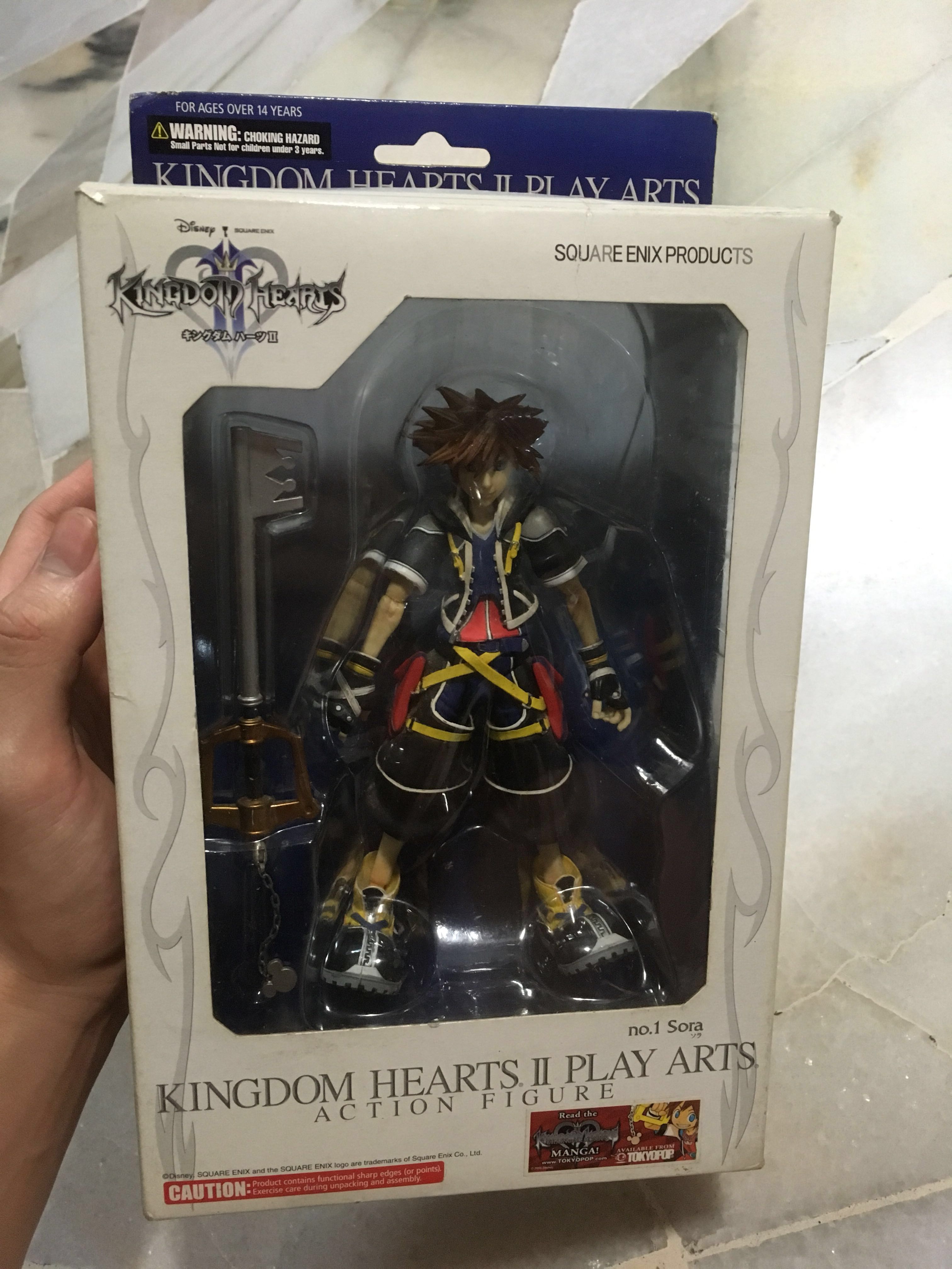 Kingdom Hearts II Play Arts Sora Action Figure, Hobbies & Toys ...