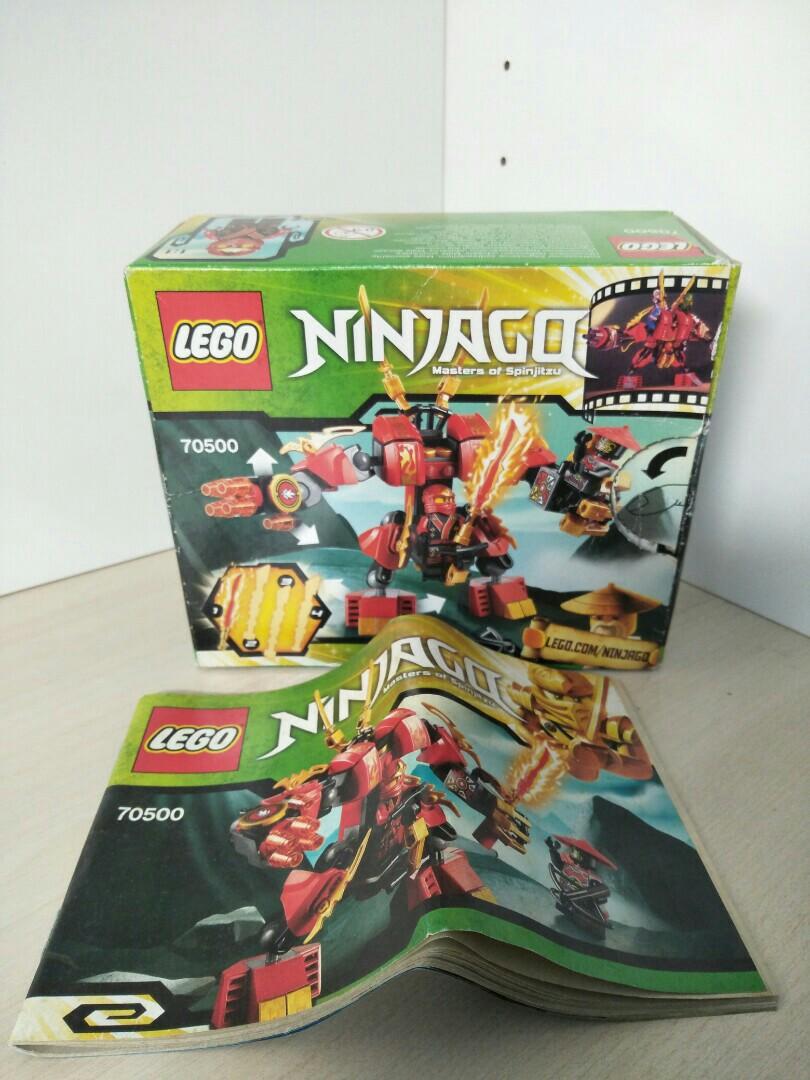 Lego Ninjago 70500 Kai's Fire Mech, Hobbies & Toys, Toys & Games on ...