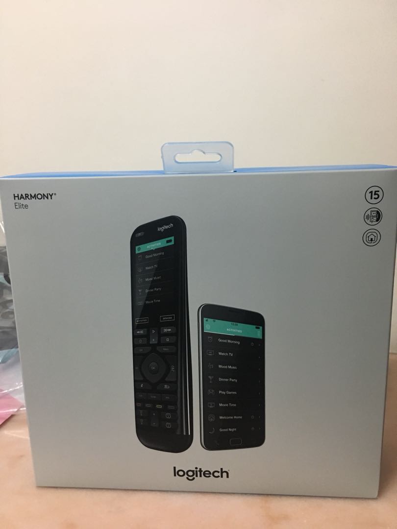 Logitech Harmony Elite 全新英版, 電腦＆科技, 電腦周邊及配件, 電腦鍵盤及相關產品 - Carousell