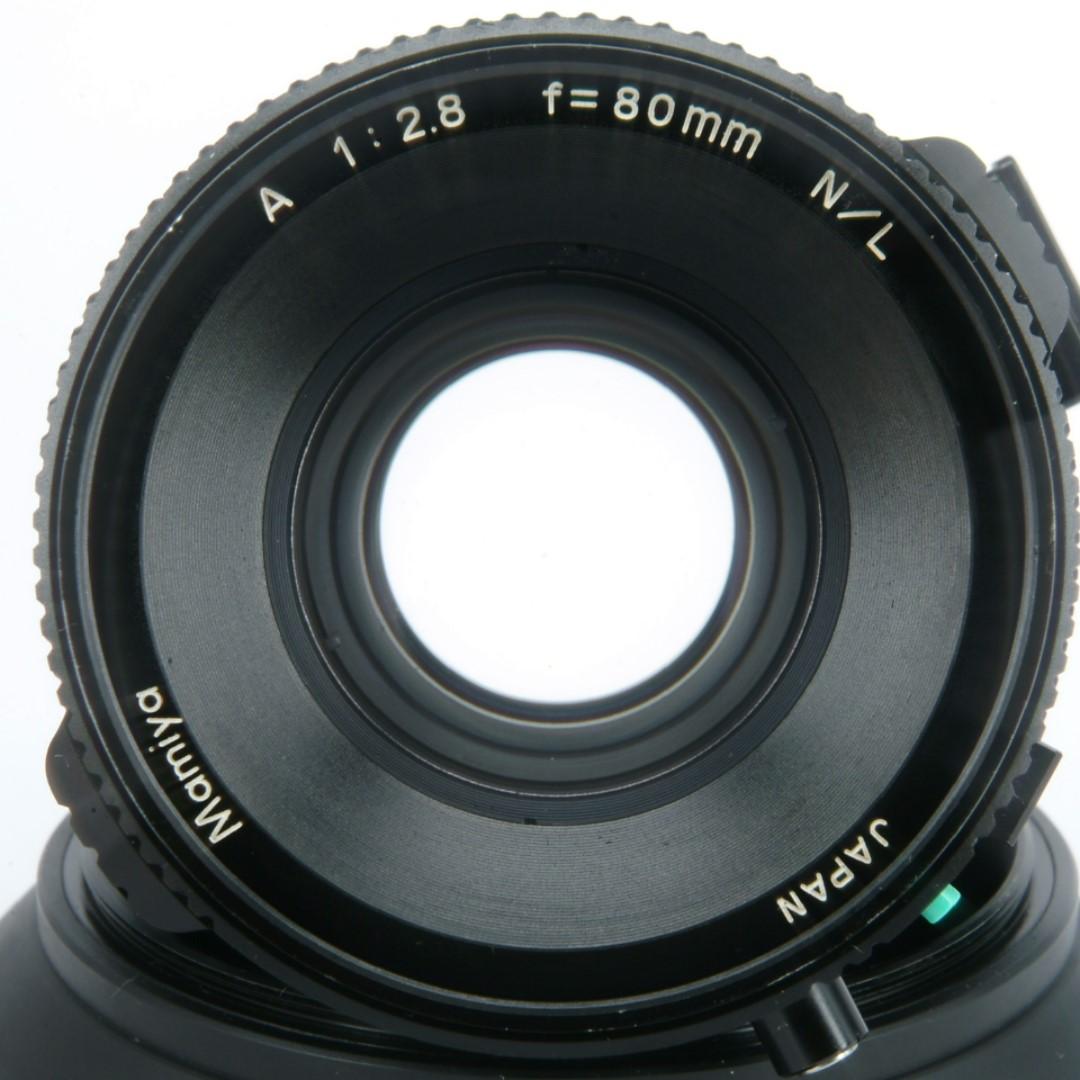 MAMIYA MEDIUM FORMAT 645 PRO LENS A 80mm F:2.8 N/L WITH NIKON F MOUNT ...