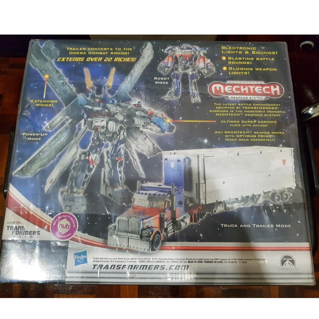 MIB Transformers Movie DOTM Optimus Prime ( Ultra-Leader Class ...