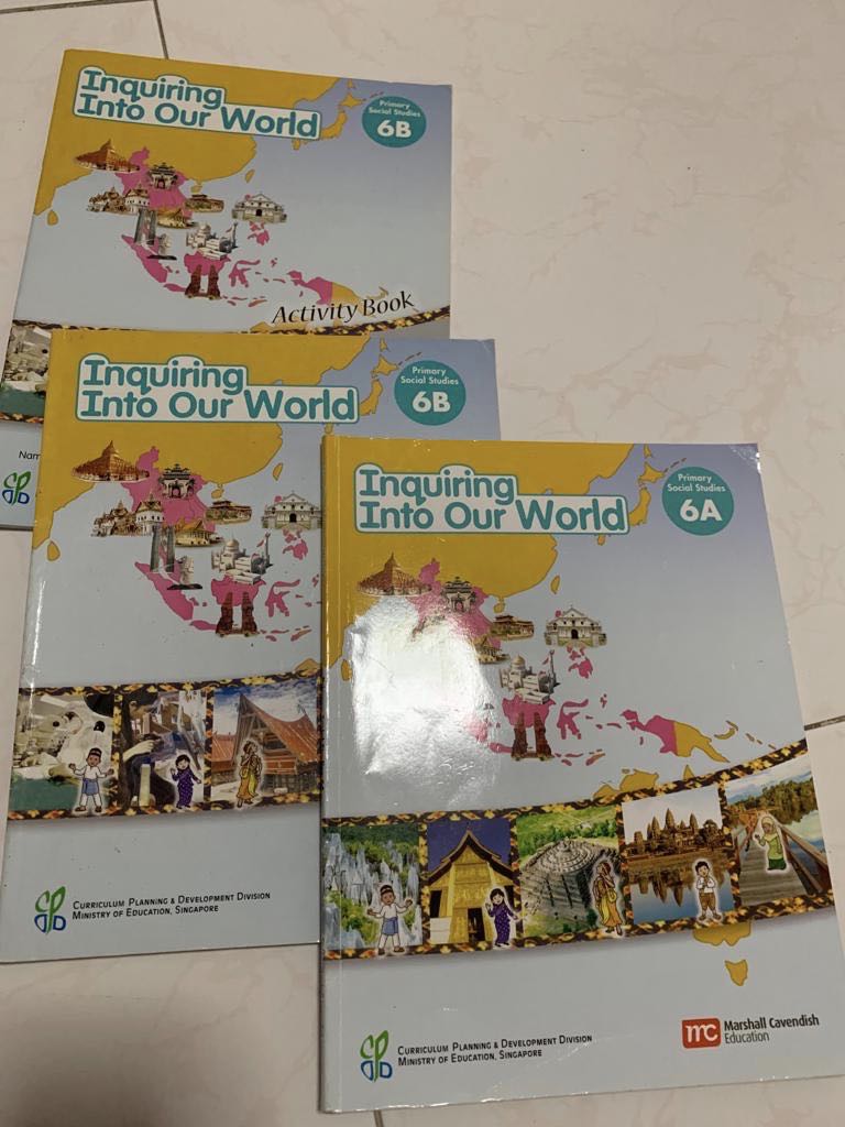 Primary 6 textbooks, Hobbies & Toys, Books & Magazines, Textbooks on ...
