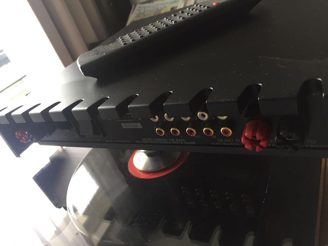 Quad Elite Integrated Amplifier, Electronics, Audio on Carousell