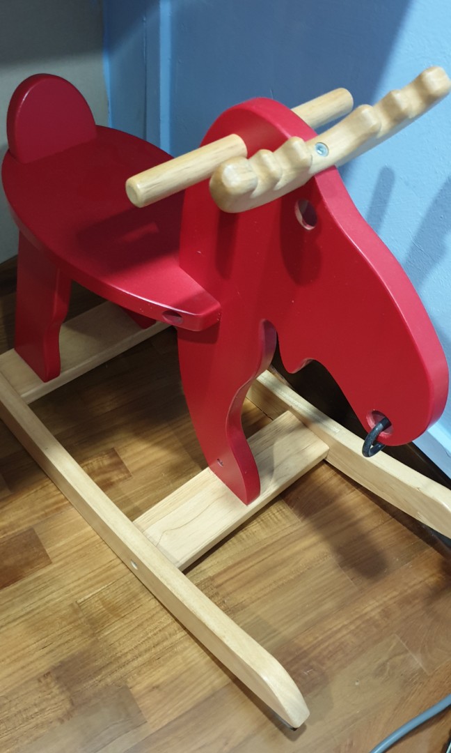 Rocking Moose IKEA., Babies & Kids, Baby Nursery & Kids Furniture, Kids ...