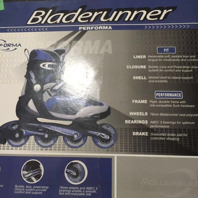 Rollerblade Blade runner Performa, Sports Equipment, Sports & Games ...