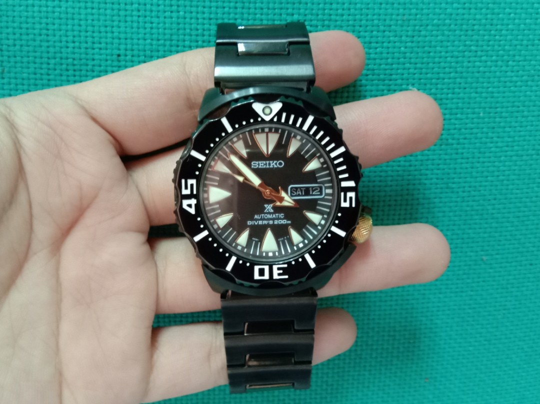 Seiko Monster Srp583 Automatic Watch, Men's Fashion, Watches ...