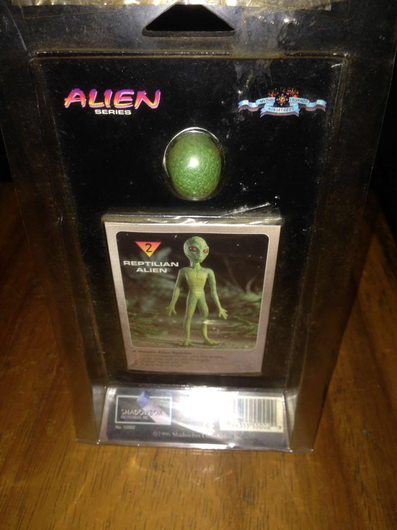 Shadow box alien series (reptilian alien ), Hobbies & Toys ...
