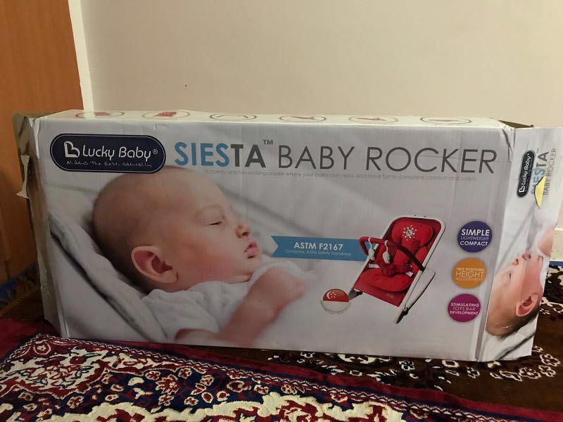 Siesta lucky baby rocker, Babies & Kids, Infant Playtime on Carousell