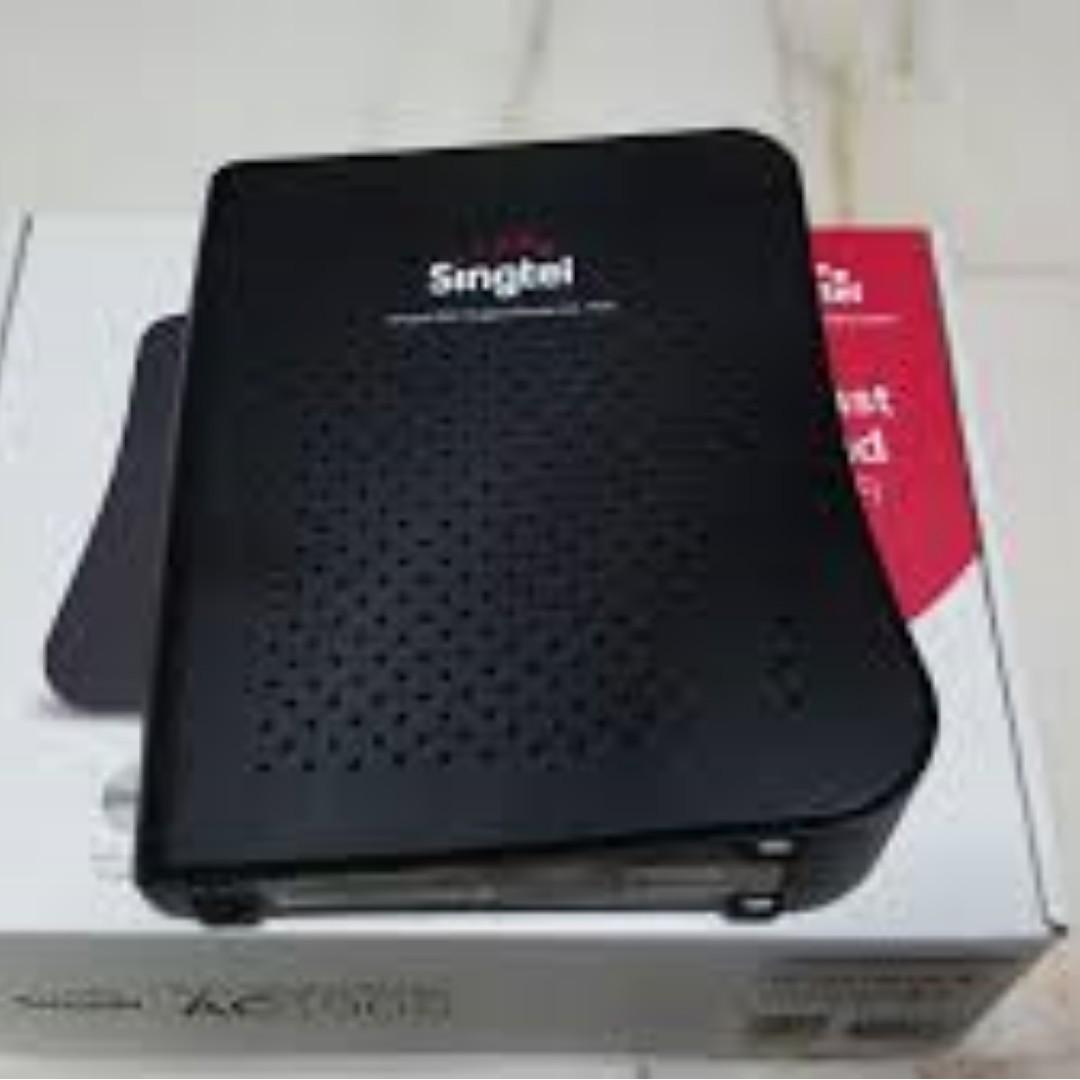 Singtel Router AC1900 Wifi Gigabit Router, Computers & Tech, Parts ...