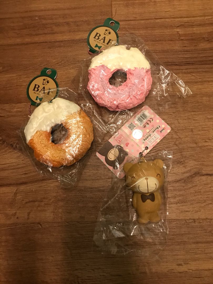 Squishy Set C, Hobbies & Toys, Toys & Games on Carousell