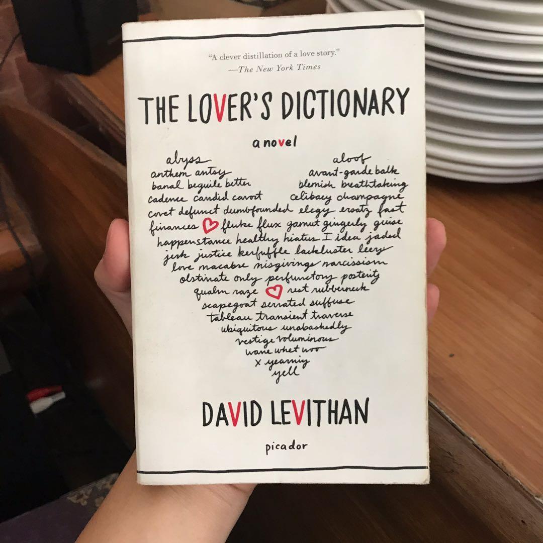 The Lover’s Dictionary, Hobbies & Toys, Books & Magazines, Assessment ...