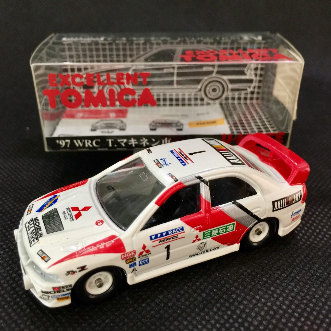 Tomica MI-03 Mitsubishi Ralliart Lancer EVO IV 1997 WRC, Hobbies & Toys ...
