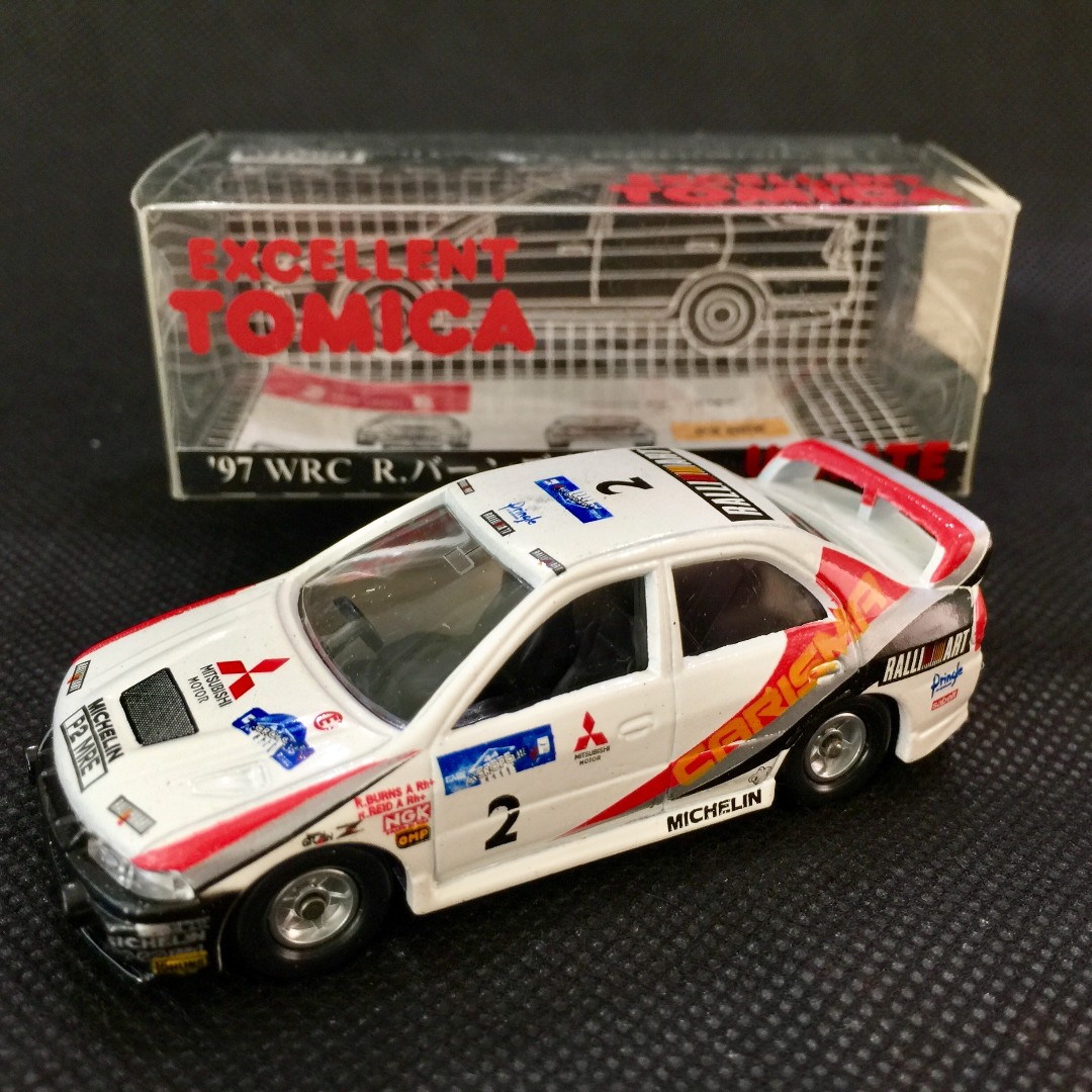 Tomica MI-04 Mitsubishi Lancer EVO IV Carisma-GT Spec, Hobbies & Toys ...