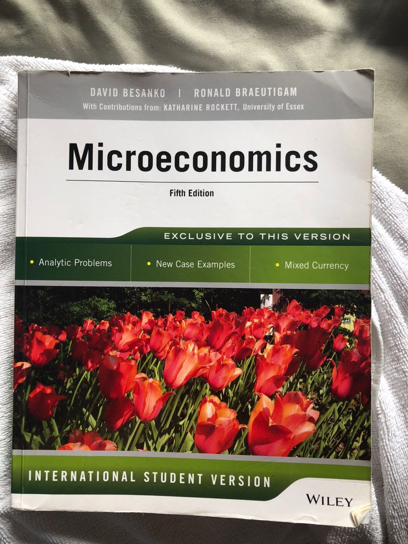 Wiley microeconomics textbook 5th edition, Hobbies & Toys, Books ...