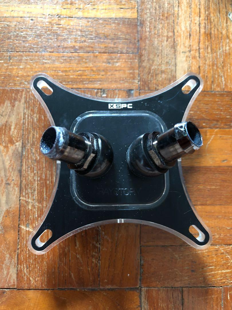 XSPC Raystorm CPU Block & 360mm Radiator, Computers & Tech, Parts ...