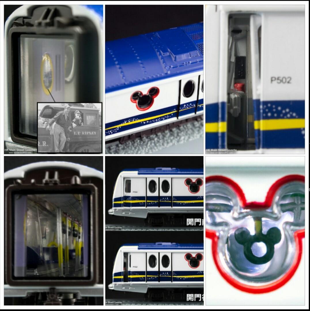 割愛價 全新 絕版 1:87 MTR Disneyland Resort Line Train Model 港鐵 迪士尼線 列車 模型, 興趣 ...