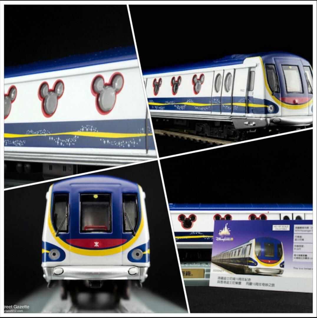 割愛價 全新 絕版 1:87 MTR Disneyland Resort Line Train Model 港鐵 迪士尼線 列車 模型, 興趣 ...
