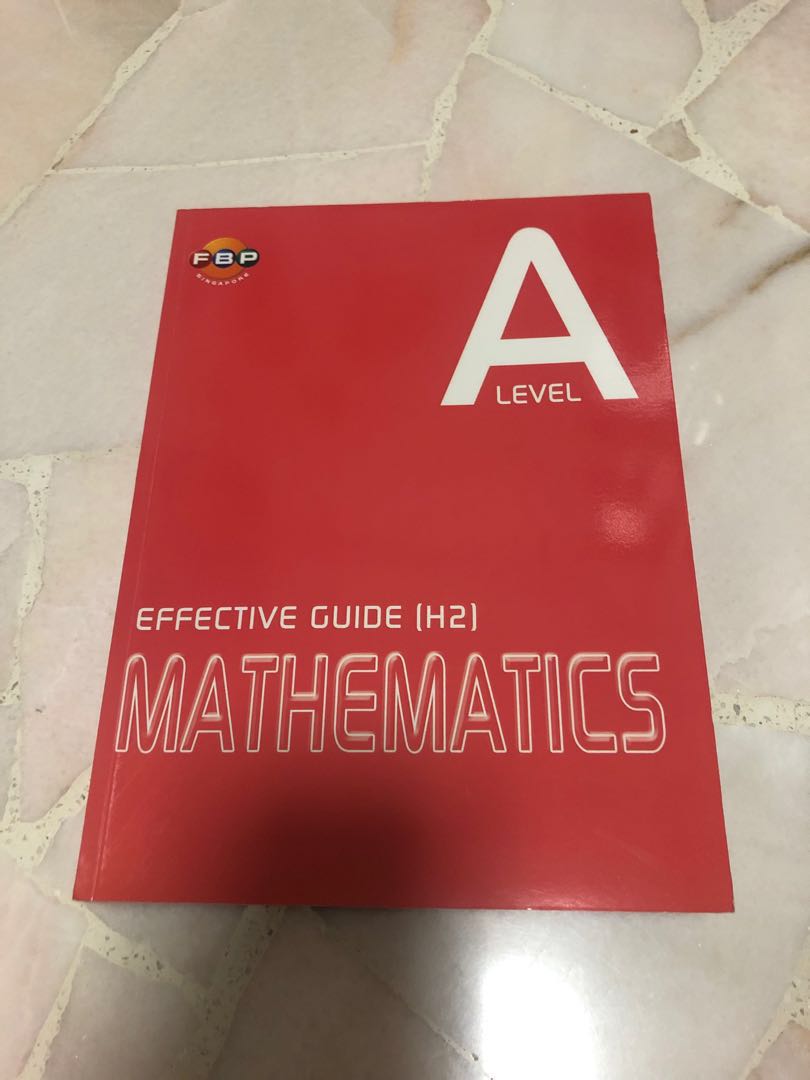 A Level H2 Math Guidebook, Hobbies & Toys, Books & Magazines ...