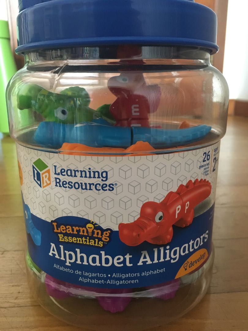 Alphabet Alligators, Hobbies & Toys, Toys & Games on Carousell